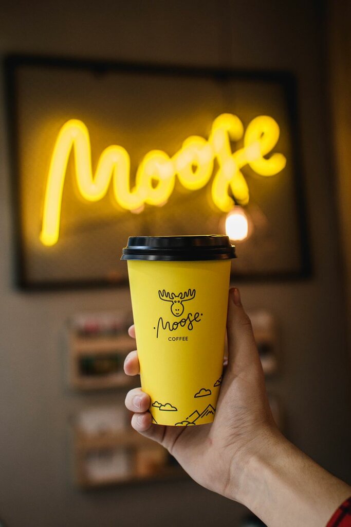 Kahve dükkanları Coffee Moose, Saint‑Petersburg, foto
