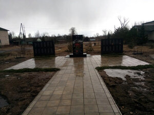 Памятник воинам-землякам, погибшим в годы Великой Отечественной войны в деревне Пелевино (Ivanovo Region, Yuryevetskiy rayon, Yolnatskoye selskoye poseleniye, derevnya Pelyovino, Tsentralnaya ulitsa), anıt, heykel  İvanovskaya oblastından