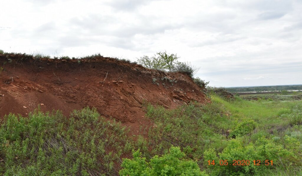 Doğa Геолого-горнотехнический и археологический памятник природы Урочище Рудничное, Orenburgskaya oblastı, foto