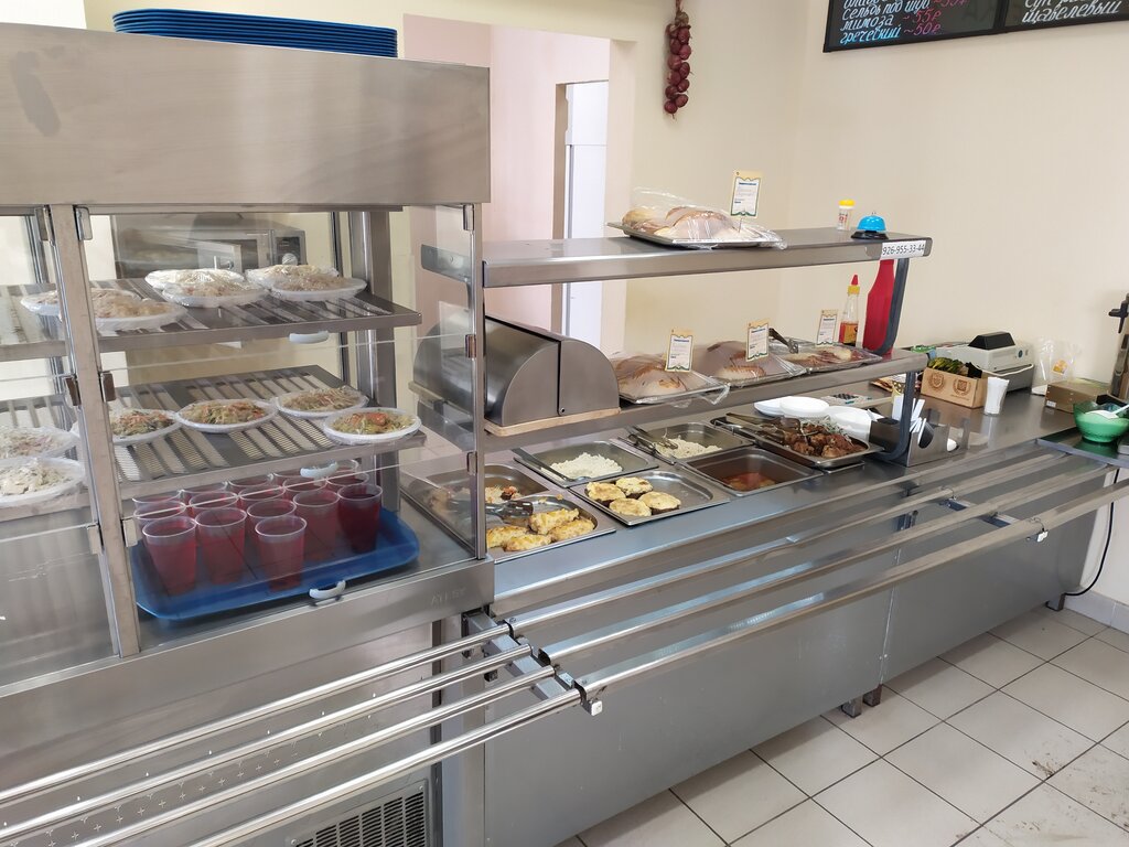 Kantin, yemekhane Дос, Moskova, foto