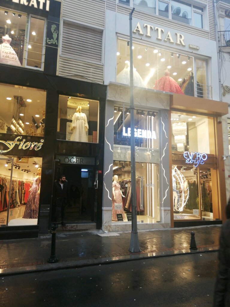 Abiye mağazaları Legenda Couture, İstanbul, foto