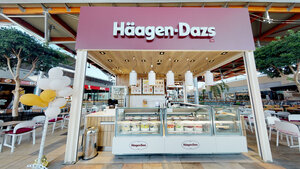Kahve dükkanları Häagen-Dazs, Gandía, foto