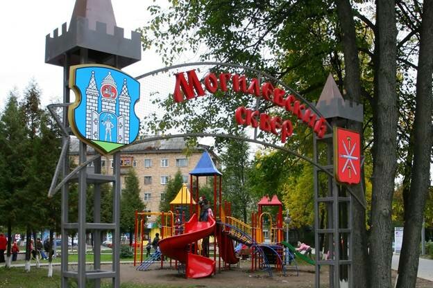 Oyun alanı Playground, Tula, foto