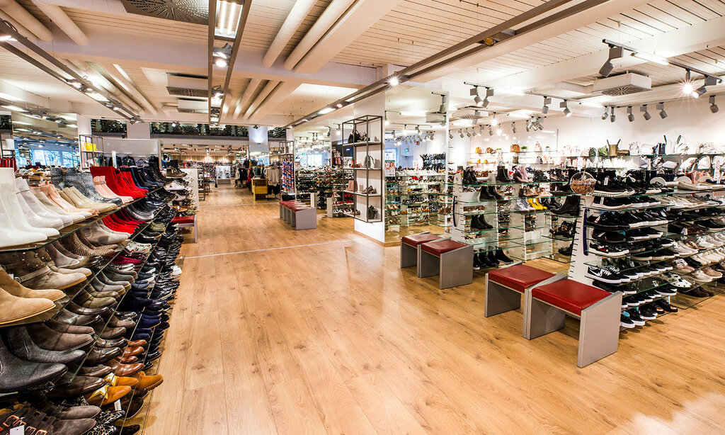 Giyim mağazası Schuh Mücke, Nurnberg, foto