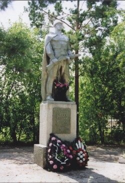 Anıt, heykel Воинам-землякам, погибшим в годы Великой Отечественной войны, Novosibirskaya oblastı, foto