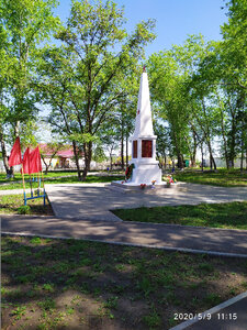 Обелиск (Kurgan Region, Ketovskiy munitsipalny okrug, selo Koltashevo, ulitsa Pushkina), anıt, heykel  Kurganskaya oblastından