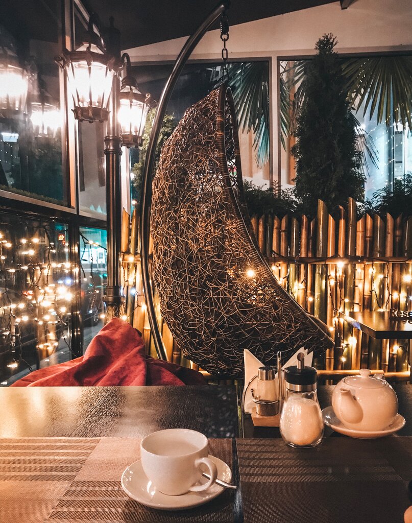 Kafe Bamboo lounge, Soçi, foto