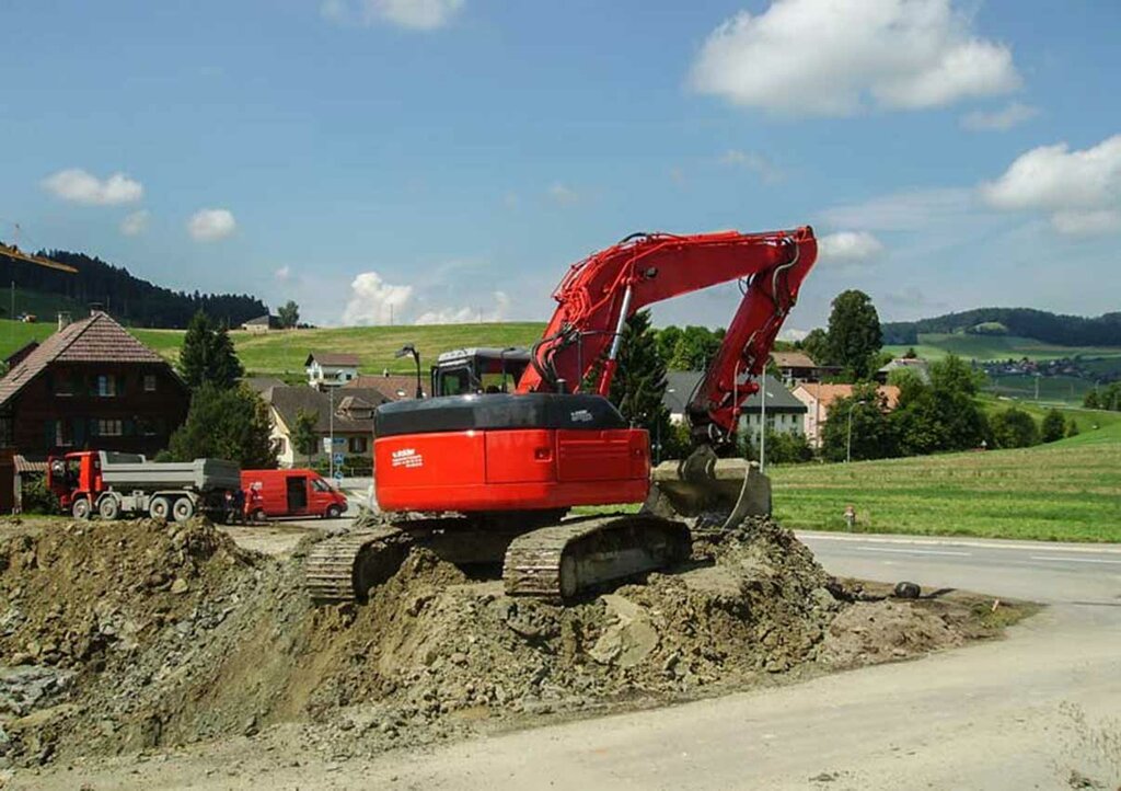 i̇nşaat makinaları ve ekipmanları W. Stalder AG, Bern, foto