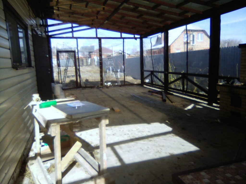 Bahçe mobilya ve ekipmanları Мягкие окна для беседок, веранд, таррас, балконов, лоджий, кафес, Taganrog, foto