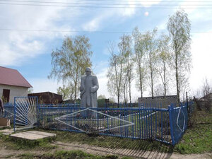 Воинам-землякам, погибшим на фронтах Великой Отечественной войны (Chuvash Republic, Yalchikskiy munitsipalny okrug, derevnya Malaya Tayaba), anıt, heykel  Çuvaşya'dan