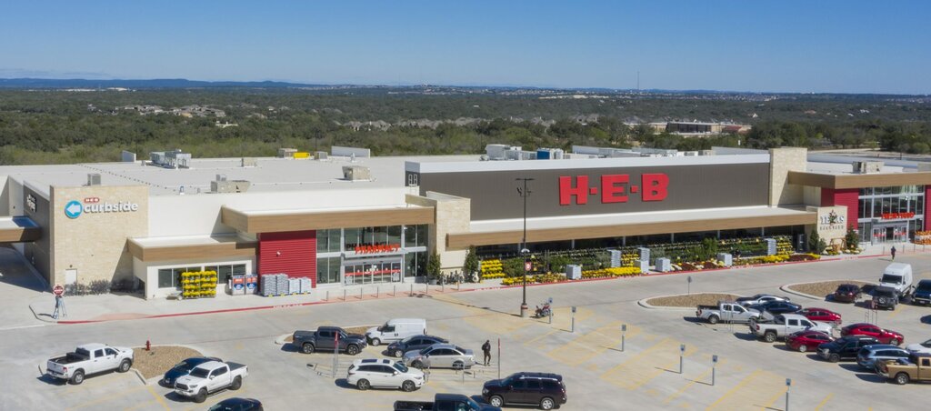 Market H-e-b, Texas, foto