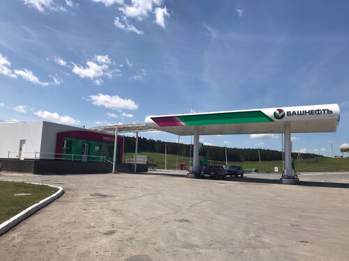 Benzin istasyonu Башнефть, Beloretsk, foto
