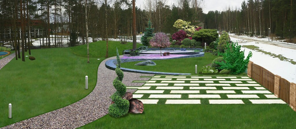 Peyzaj tasarımı Adgar. art Igor Kladovschikov Ladnscape Design Studio, Saint‑Petersburg ve Leningradskaya oblastı, foto