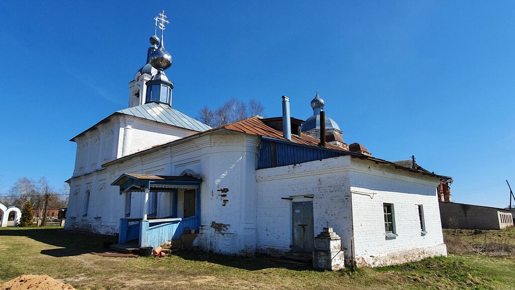 Ortodoks kiliseleri Tserkov Nikolaya Chudotvortsa V Myte, İvanovskaya oblastı, foto