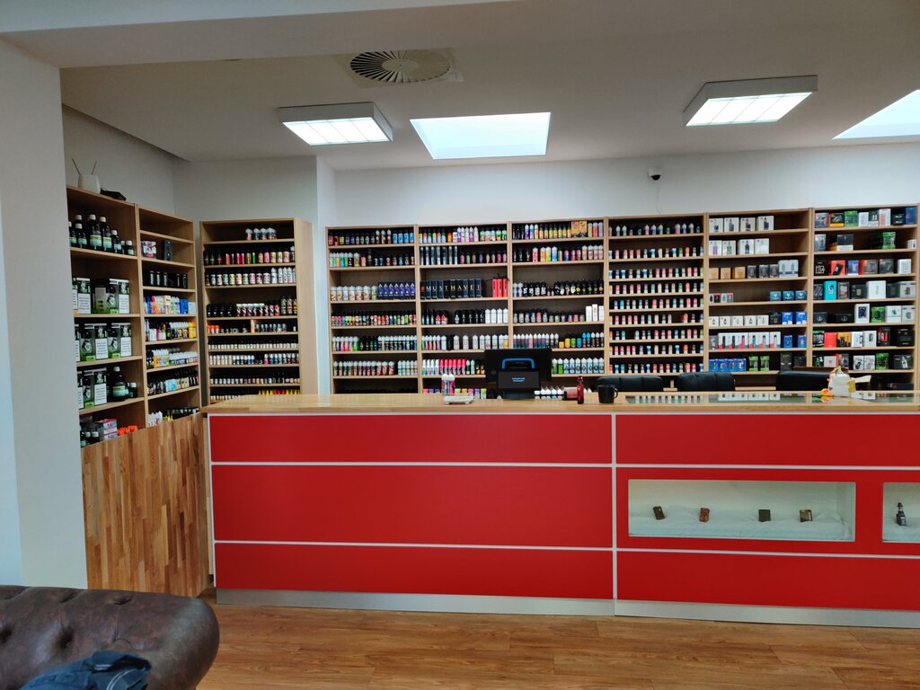 Tütün, sigara mağazaları Dampfersofa Wiesbaden, Wiesbaden, foto