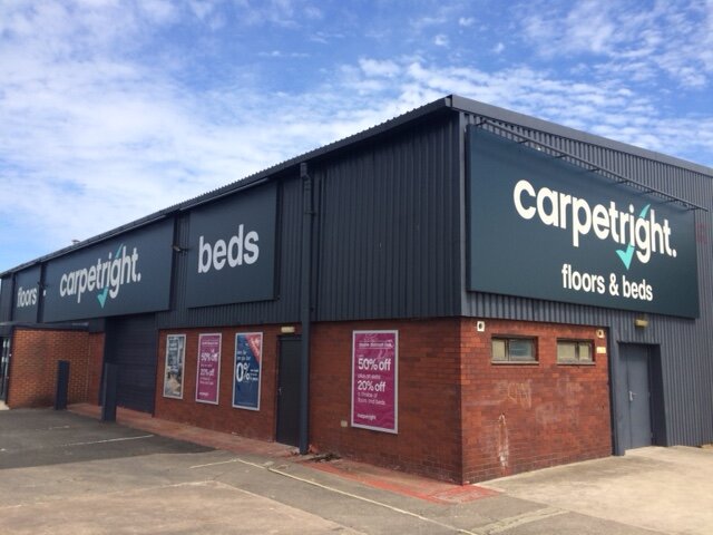Halı mağazaları Carpetright, İngiltere, foto