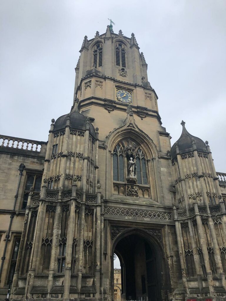 Turistik yerler Tom Tower, Oxford, foto
