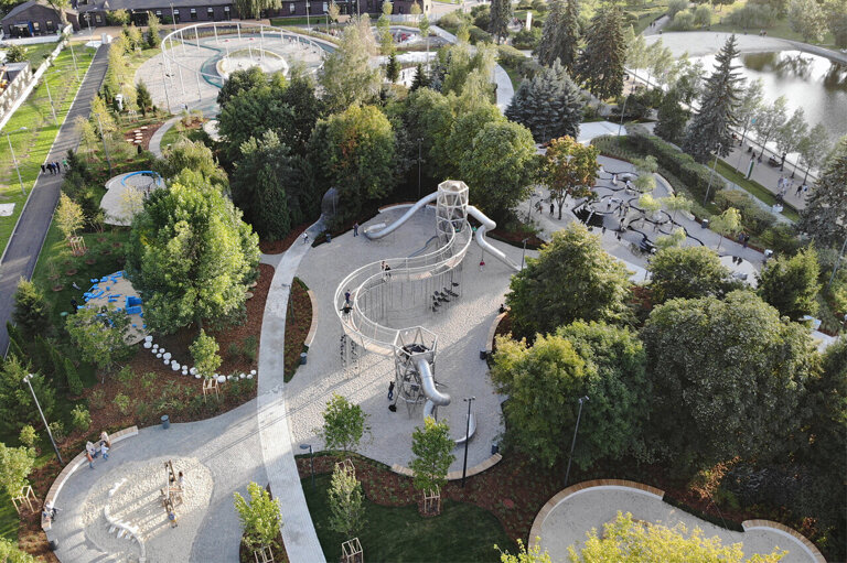 Oyun alanı Playground, Moskova, foto