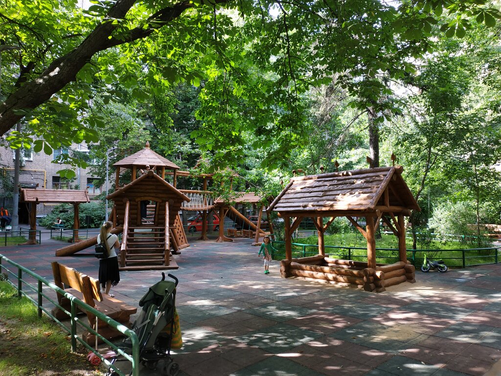 Oyun alanı Playground, Moskova, foto