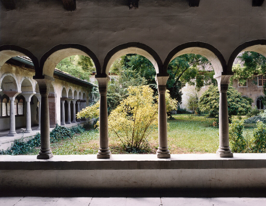 Kahve dükkanları Museum zu Allerheiligen, Schaffhausen, foto