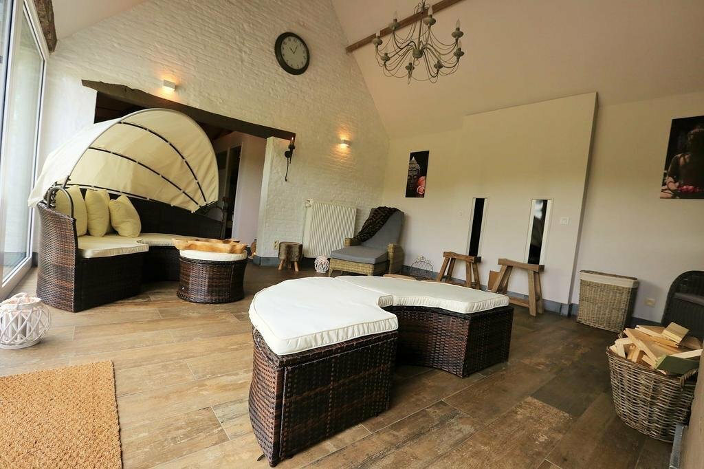 Otel B&b Authentic Wellnesshoeve, Doğu Flandre, foto
