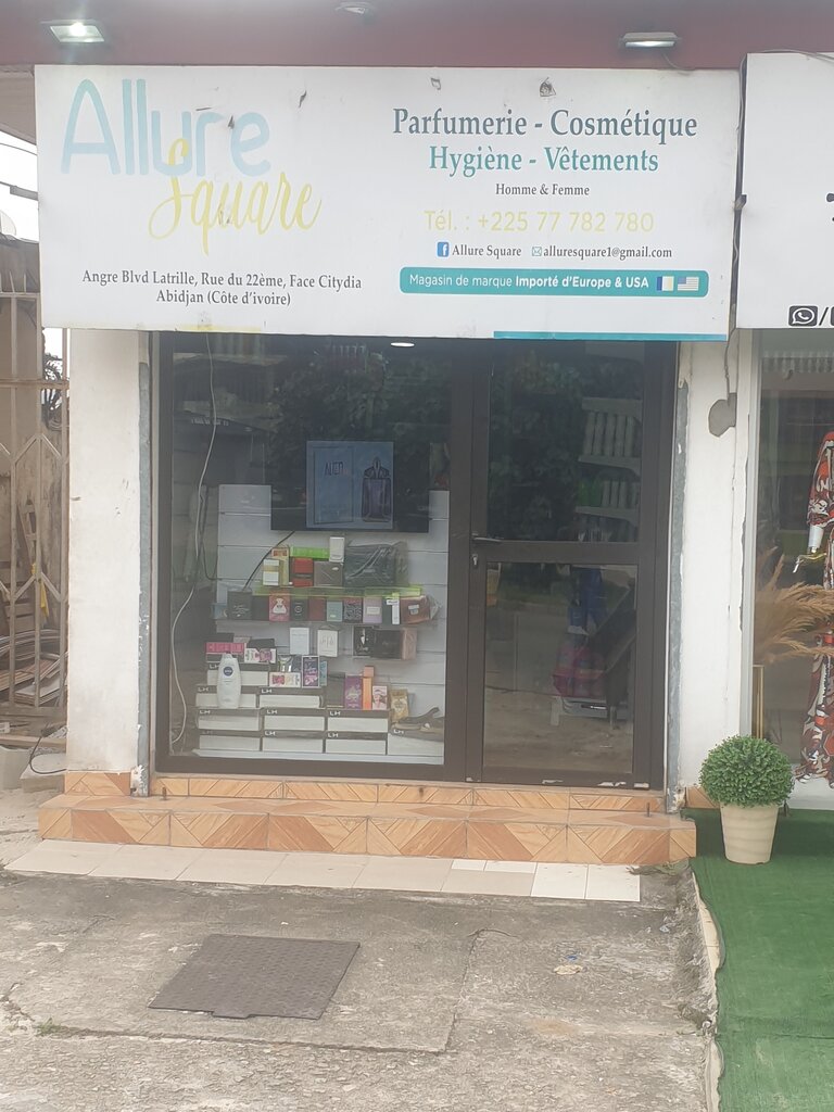 Kozmetik ve parfümeri mağazaları Allure Square Abidjan, Abican, foto