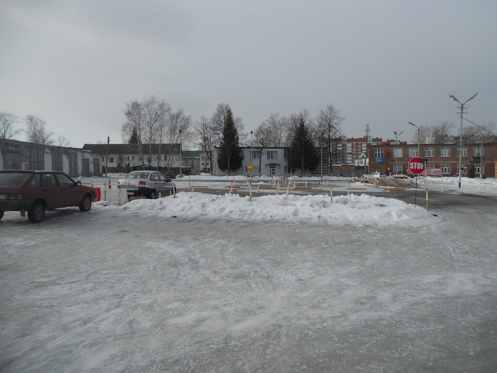 Ehliyet sınav alanı Площадка для вождения, Kamenka, foto