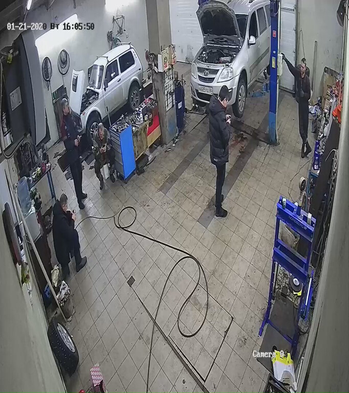 Otomobil servisi Tehcentr, Tambovskaya oblastı, foto