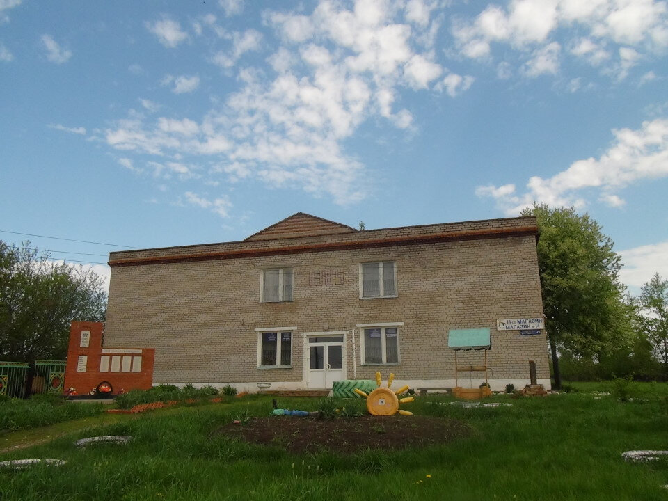 Kültür ocakları Новокалмашевский сельский клуб, Başkurdistan, foto