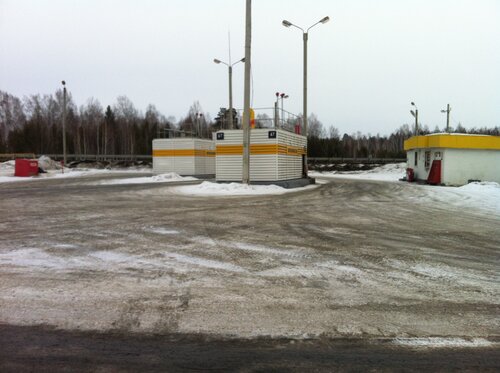 Benzin istasyonu Gas Station № 138, İrkutskaya oblastı, foto