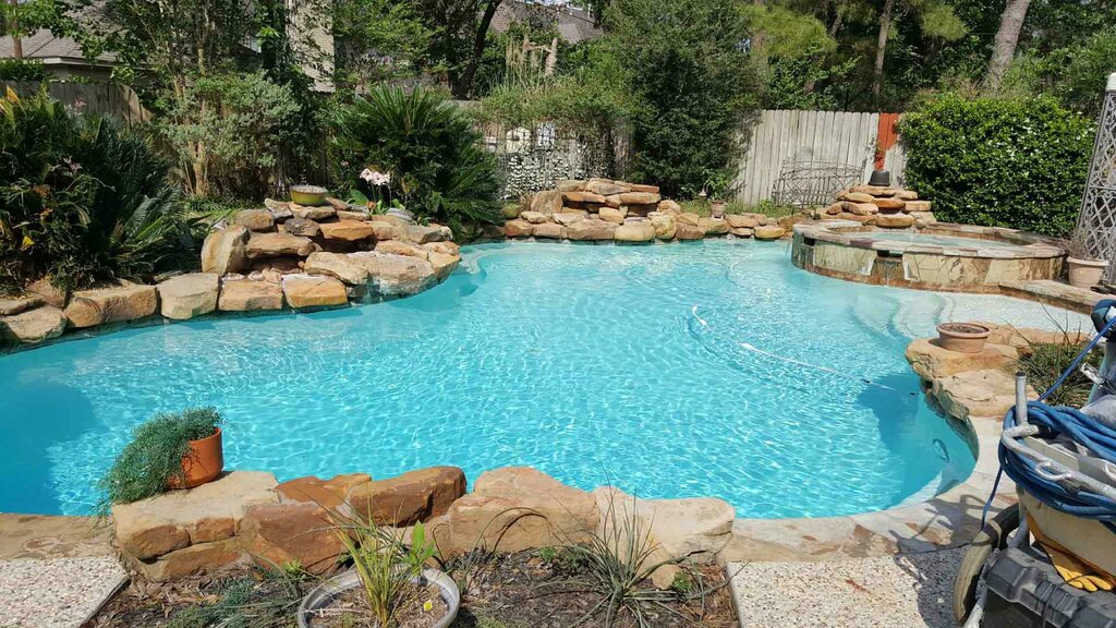 i̇nşaat konstrüksiyonları The Pool Whisperer, Texas, foto