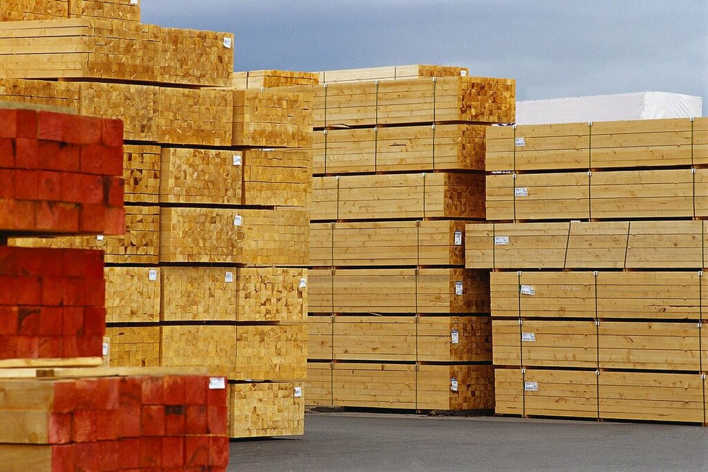 Ahşap endüstrisi Simius, Saint‑Petersburg ve Leningradskaya oblastı, foto