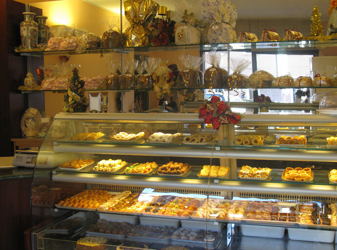Ekmek fırını Pasticceria Lisanza, Lombardiya, foto