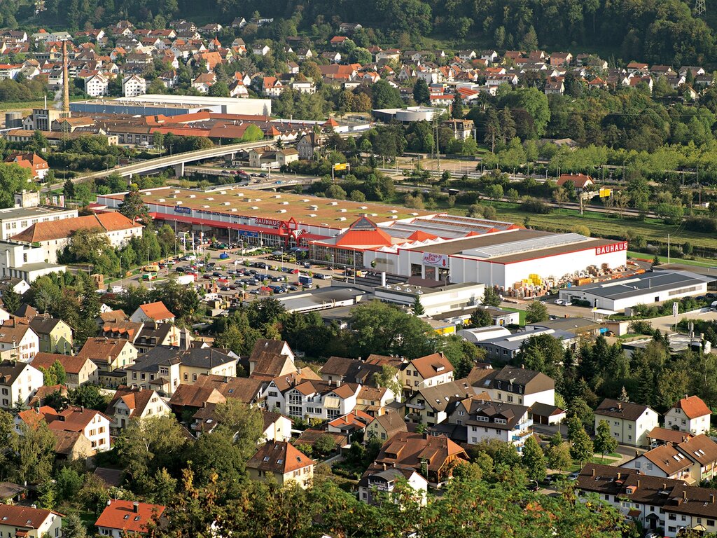 Banyo ve klozet mağazaları Bauhaus Lörrach-Haagen, Lorrach, foto