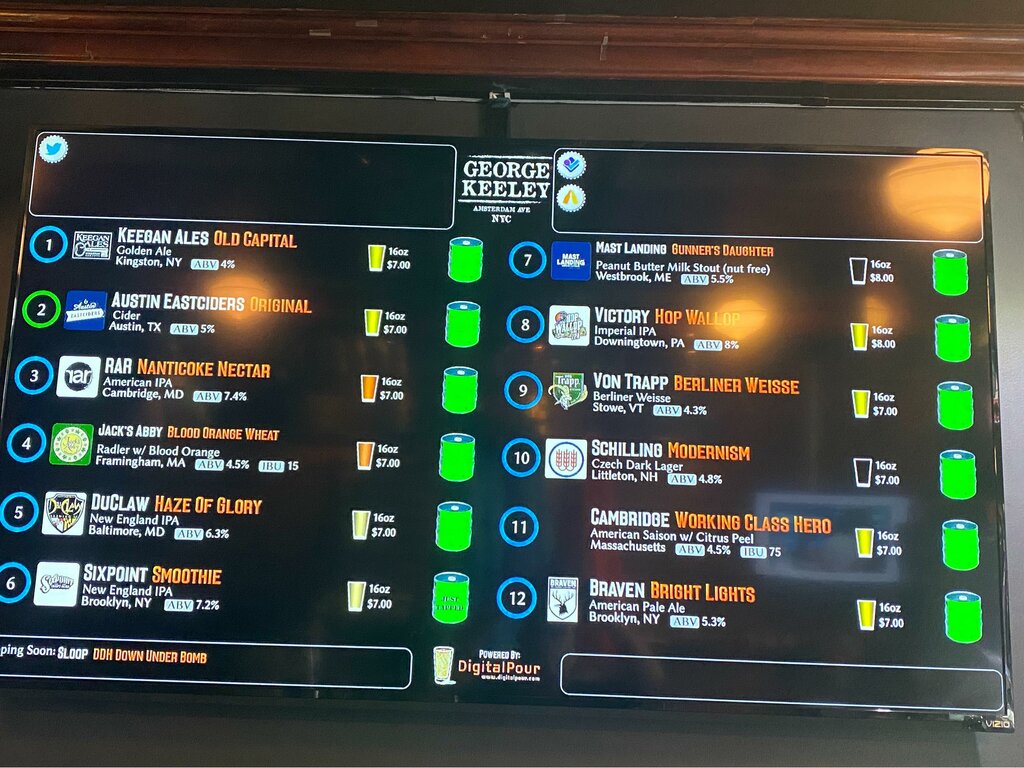 Bar George Keeley, New York, foto