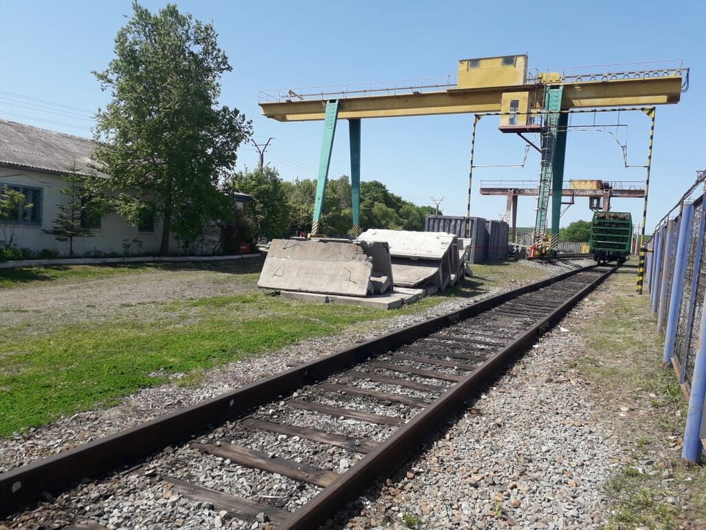 Demiryolu kargo Dalnerechensk, Russian Railways cargo area, Dalnorechensk, foto