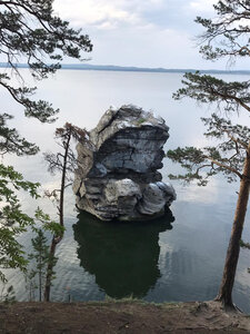 Шайтан-камень (Chelyabinsk Region, ozero Itkul), doğa  Çeliabinskaya oblastından
