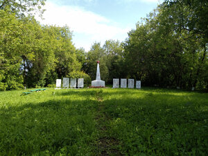 Павшим воинам-землякам, посвященный 20-летию Победы (Perm Territory, Nytvenskiy munitsipalny okrug, selo Mokino), anıt, heykel  Permski krayından