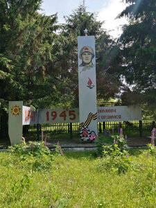 Обелиск Великой Отечественной войны (No:67, selo Polyaki), anıt, heykel  Riazanskaya oblastından