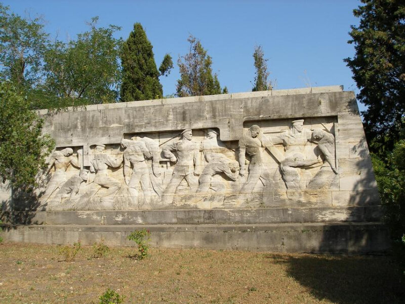 Anıt, heykel Братская могила воинов Великой Отечественной войны, Sevastopol, foto