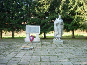 Обелиск односельчанам, павшим в годы Великой Отечественной войны (Smolensk Region, Krasninskiy munitsipalny okrug, derevnya Viktorovo), anıt, heykel  Smolenskaya oblastından