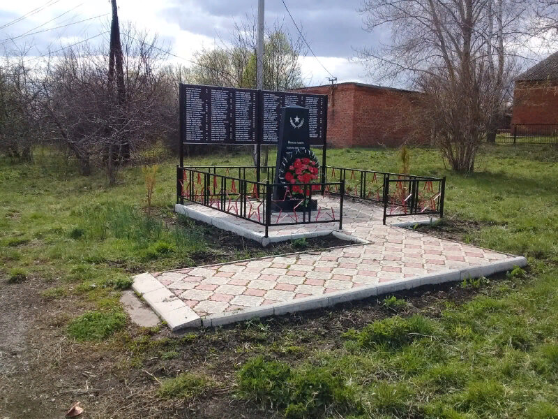 Anıt, heykel Воинам Великой Отечественной войны, Tulskaya oblastı, foto