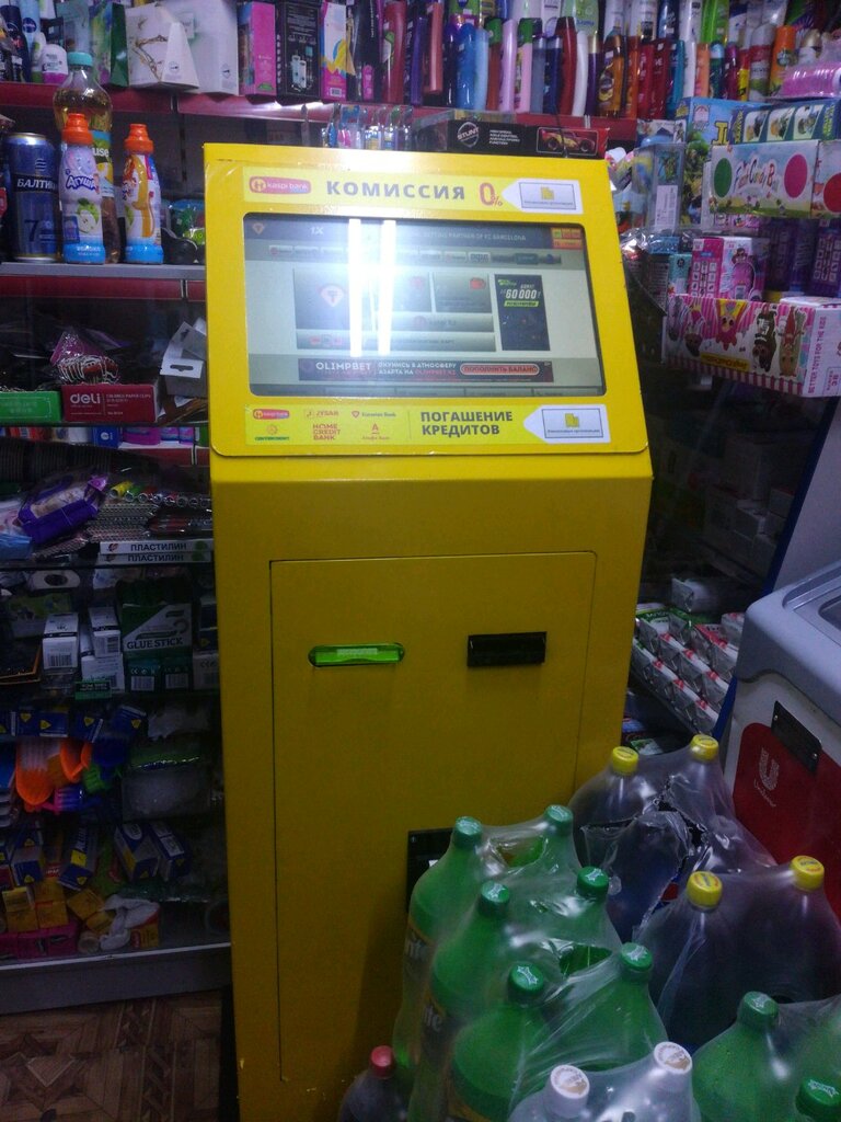 Ödeme terminali Касса 24, Almatı, foto