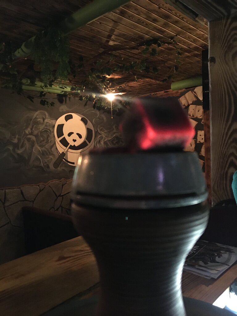 Nargile kafeler Panda V Tumane, Troitsk, foto