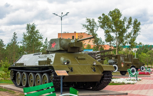 Müzeler ve sanat galerileri Museum of Military Equipment, Kostanay, foto