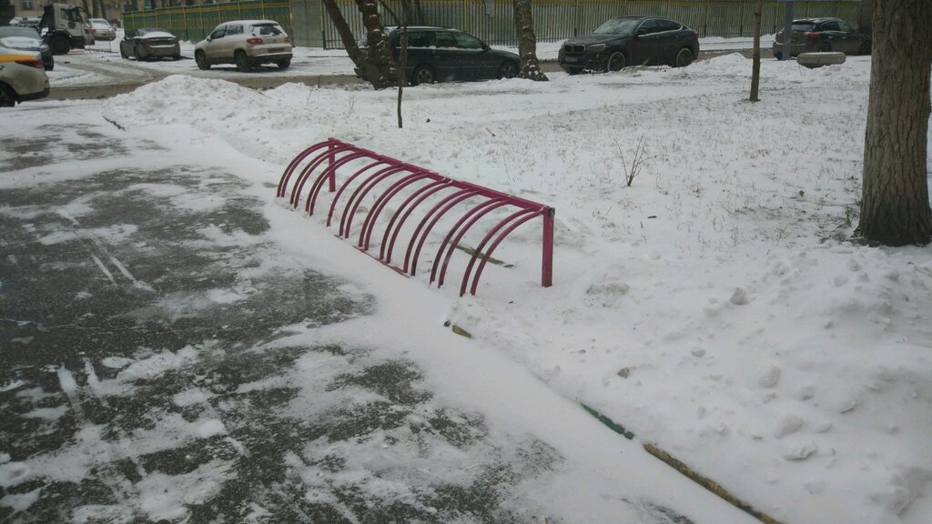 Bisiklet park yerleri Bicycle parking, Moskova, foto