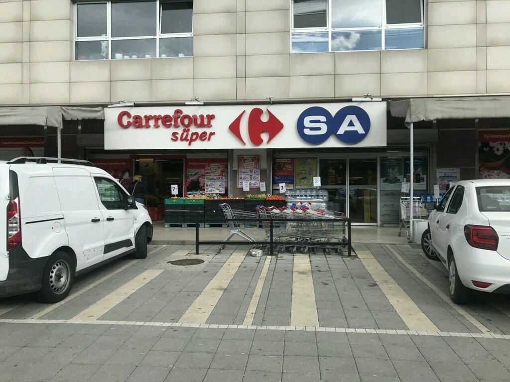 CarrefourSA, süpermarket, Harbiye Mah., Zerrin Sok., No:1, Çankaya ...