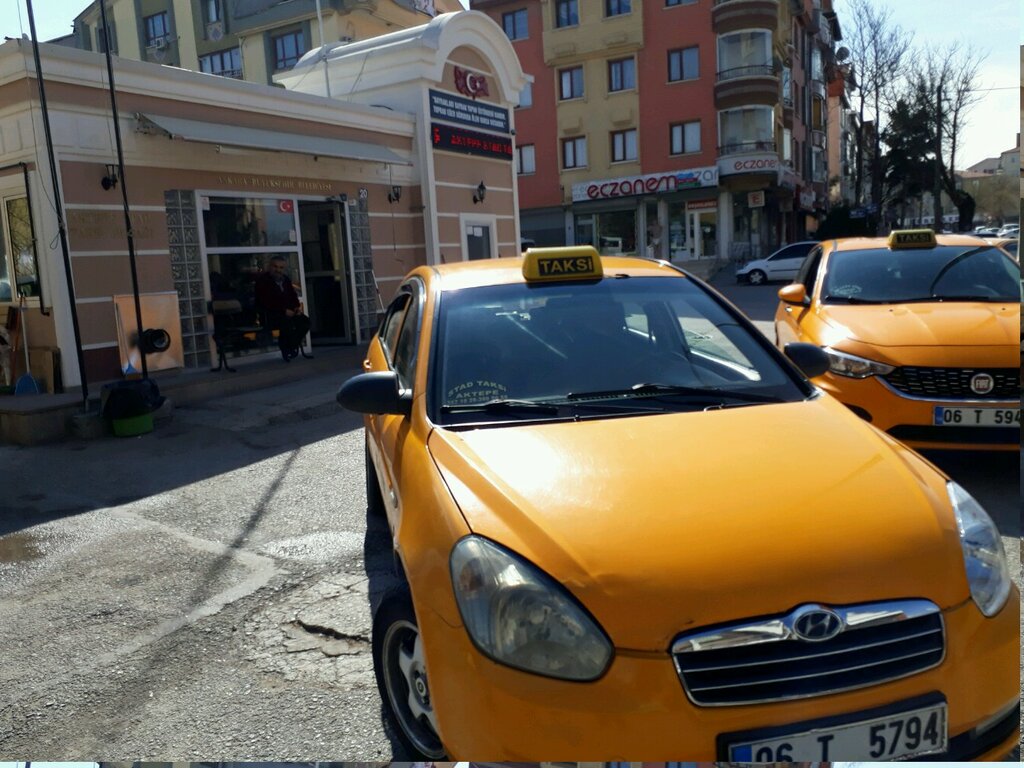 Taksi durağı Aktepe Stad Taksi, Ankara, foto