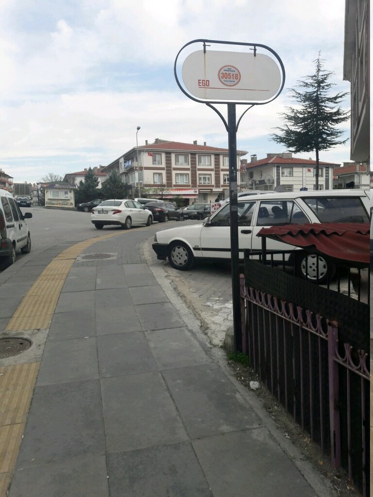 Toplu taşıma durağı Ego 30518 No'lu Durak, Ankara, foto