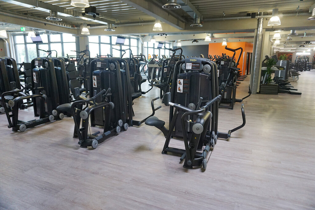 Yoga stüdyosu FitX Fitnessstudio, Lubek, foto